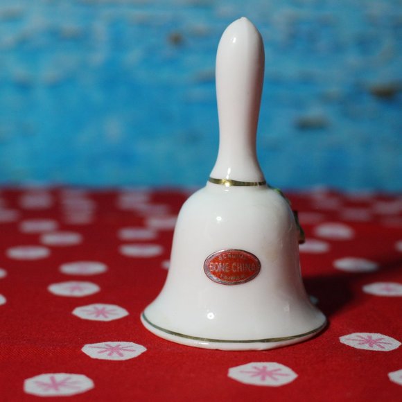bone china | Holiday | Vintage Bone China White Porcelain Bell 95s ...